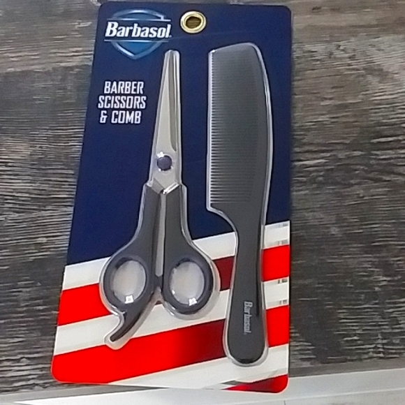 Other | Barbasol Barber Scissors And Comb | Poshmark
